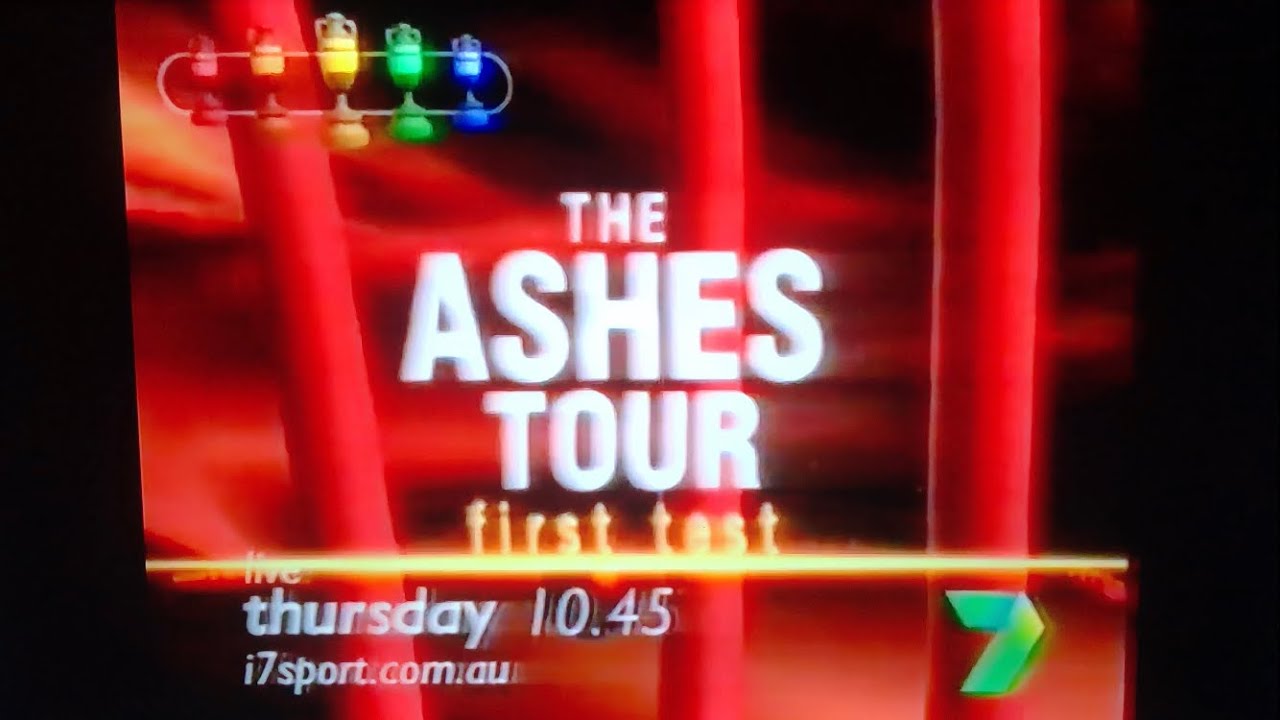 Channel Seven Cricket The Ashes 2001 England vs Australia Promo - YouTube
