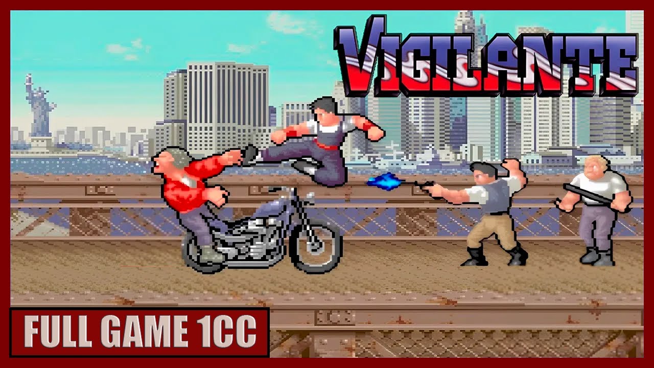 Vigilante (1988) 1cc | ARCADE | Longplay - YouTube