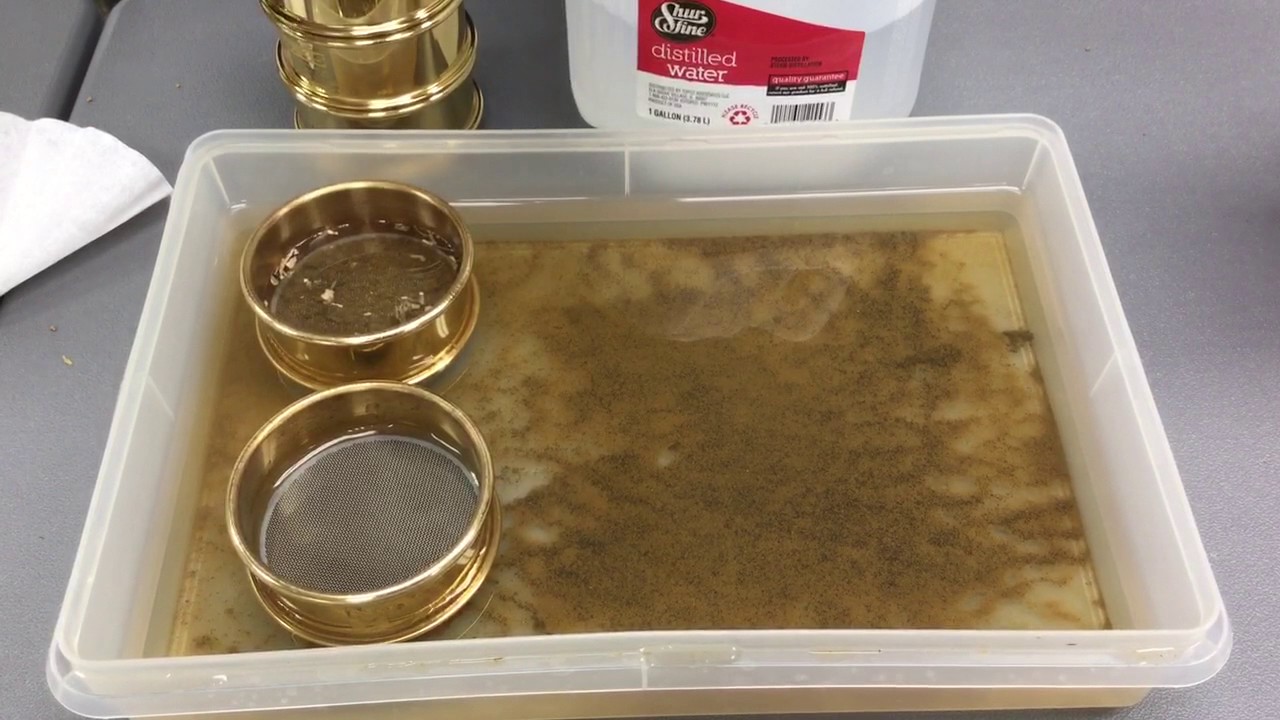 Soil aggregate stability- Lab procedure - YouTube