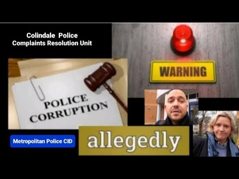 Warning Police Corruption Allegedly | Colindale CID #fail - YouTube
