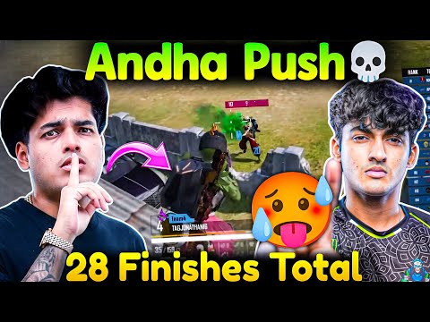 Jonathan vs Goblin Again🥶🔥 AR GOD👑Jonny Andha Push💀 28 Finishes Total🥵
