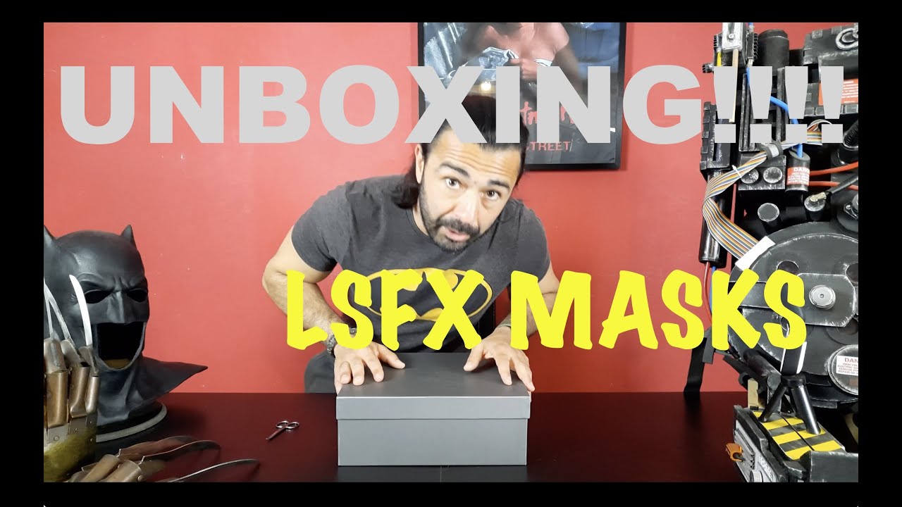 UNBOXING - Lsfx "Freddy Krueger the Master" silicone mask - YouTube