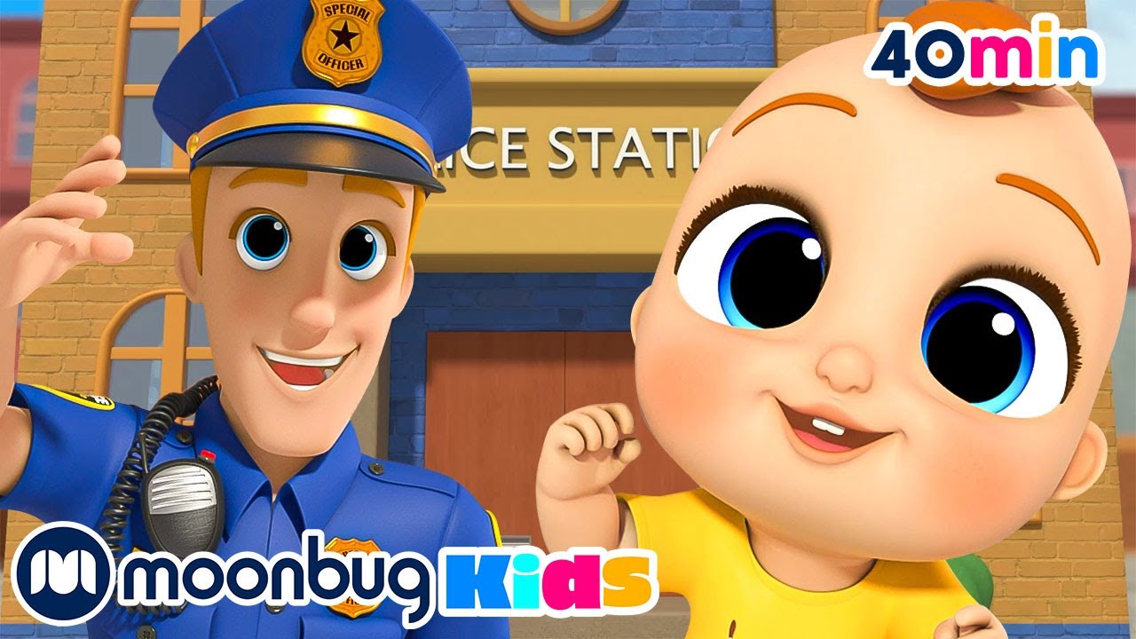 Police Song | बच्चों के कार्टून्स | Nursery Rhymes & Stories | गाओ और ...