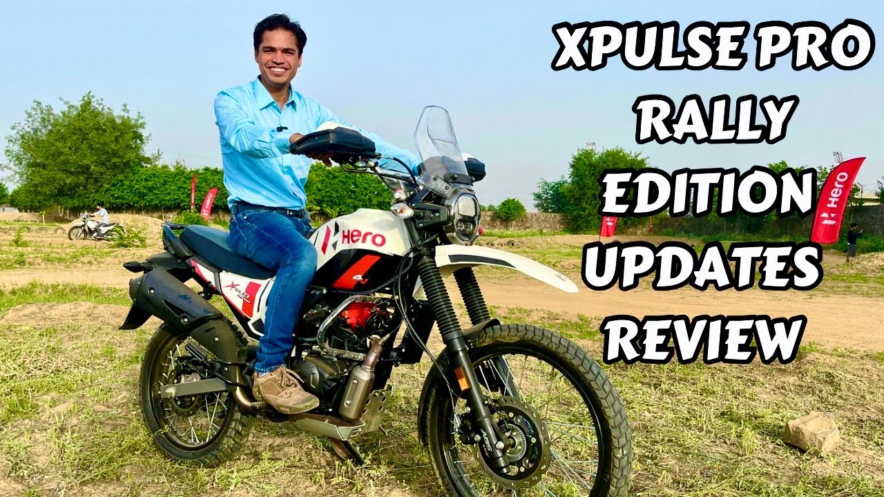 Hero Xpulse 200 4V Pro Rally Edition Detailed Ride Review - YouTube