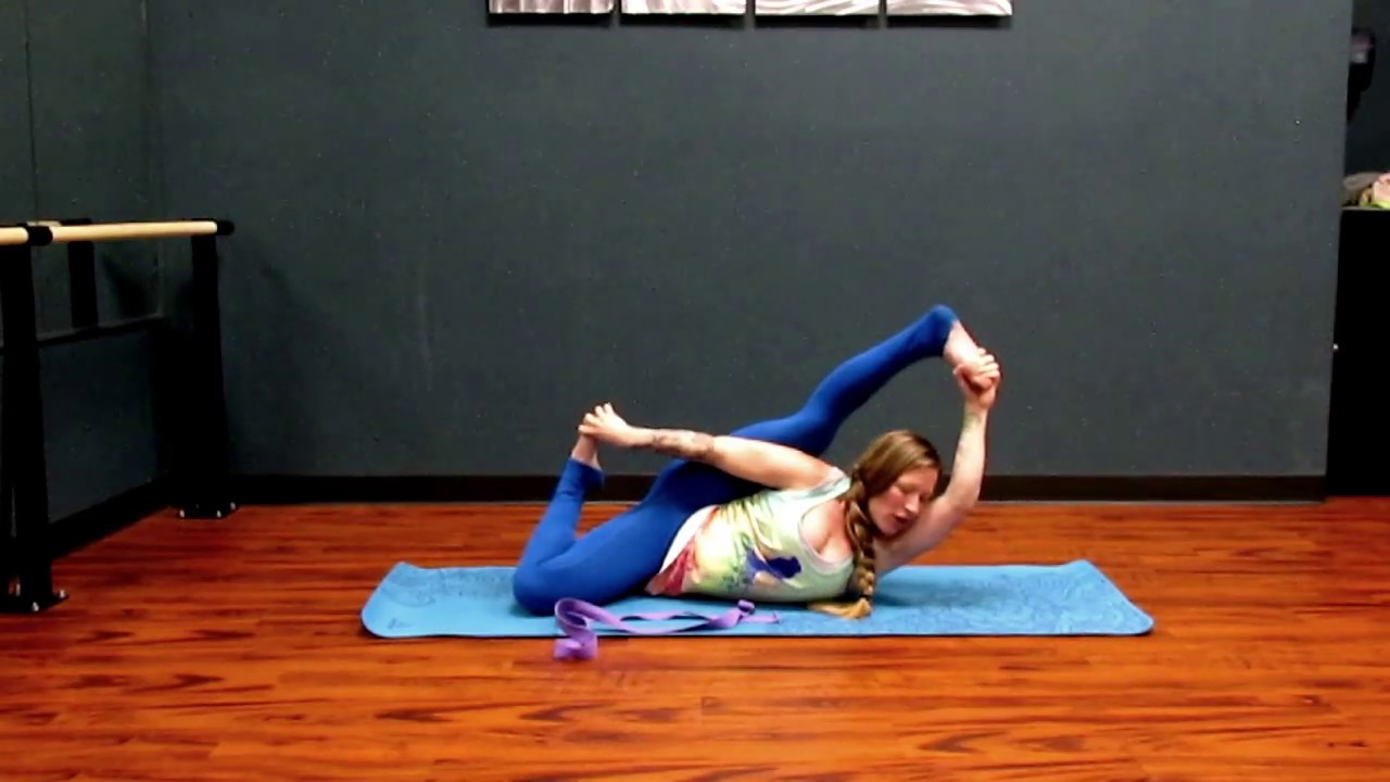 infinity pose yoga tutorial - YouTube