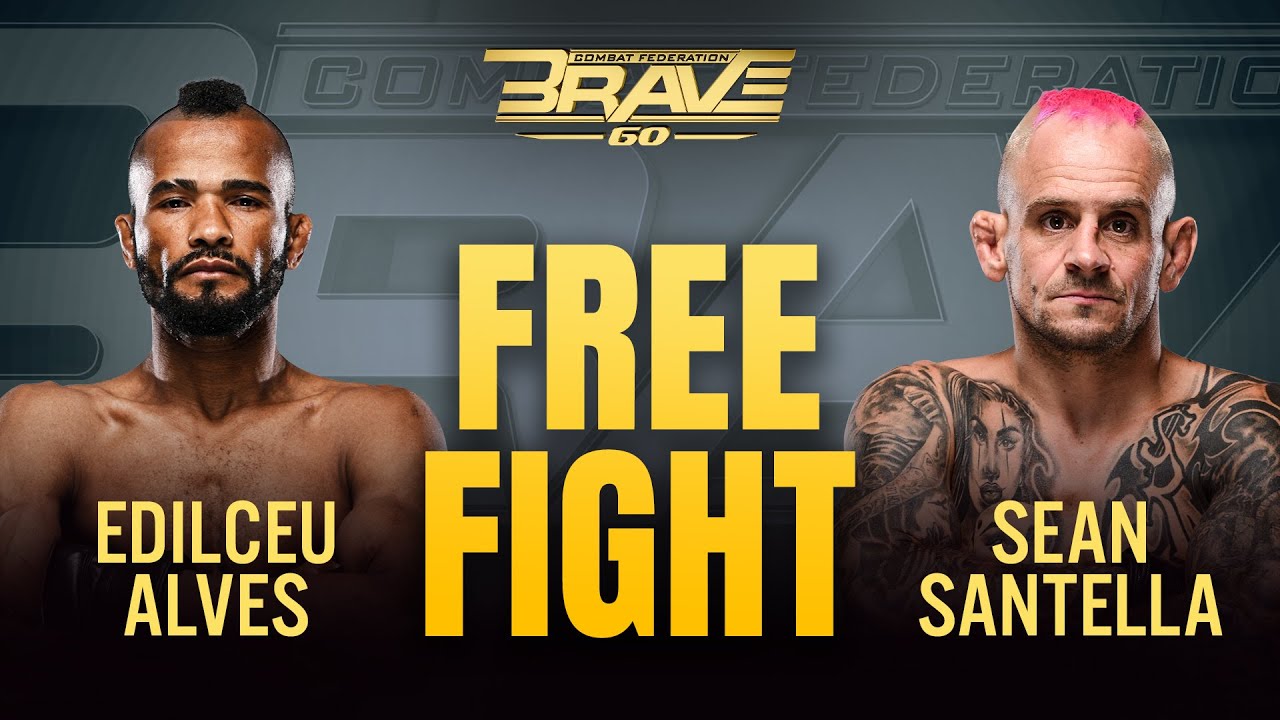 Edilceu Alves VS Sean Santella | FULL FIGHT | BRAVE CF - YouTube