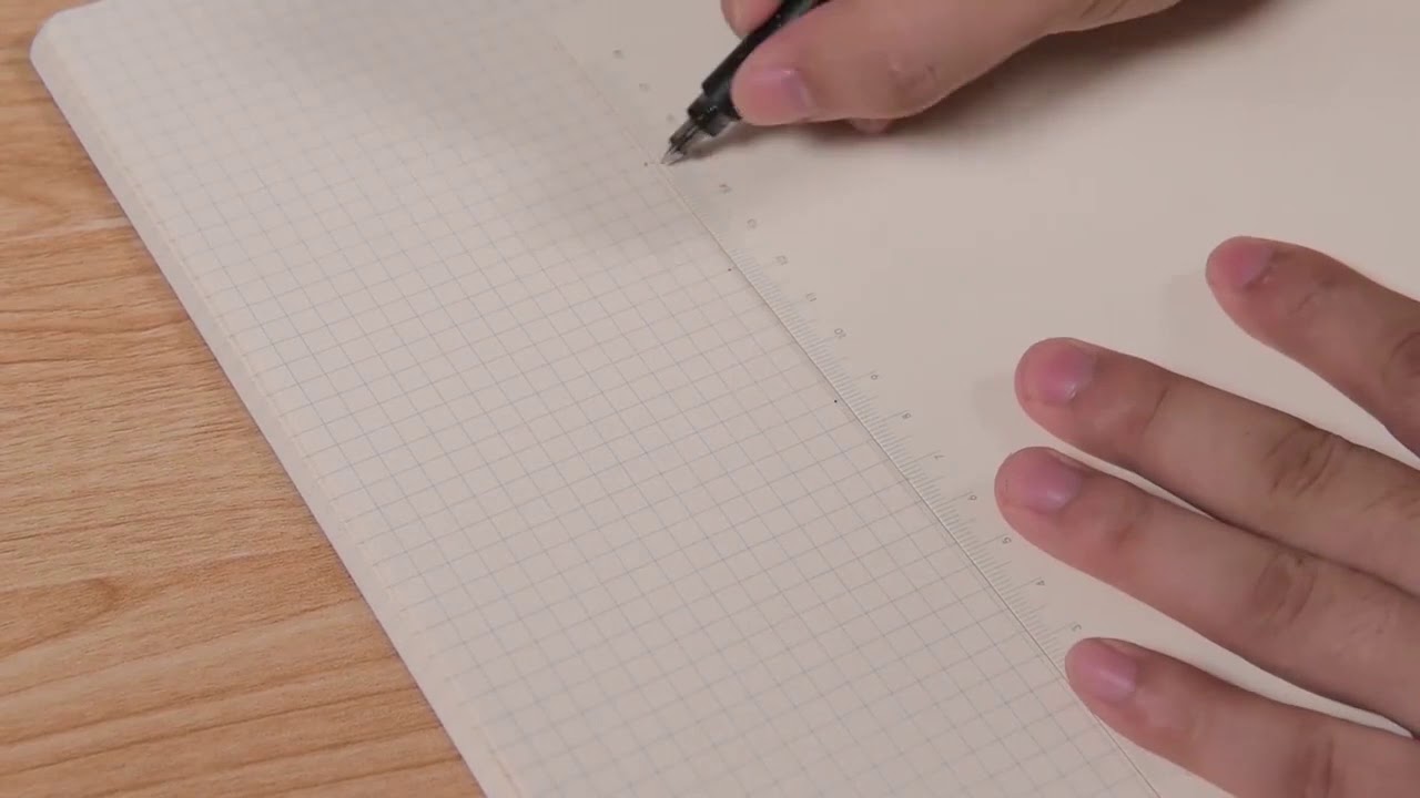 Minimalist Journal Notebook Lined Grid Blank A5 B5 - YouTube