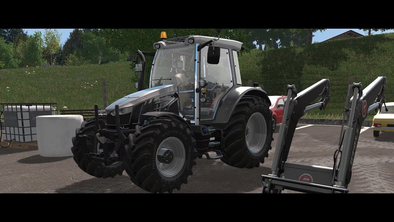 LS17 Holzer Map #100 Ab mit dem neuen MF zum Hof - YouTube