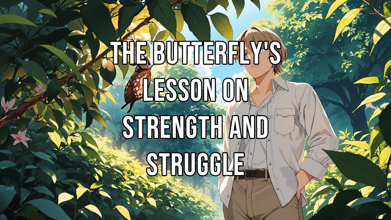 The Butterfly's Lesson on Strength and Struggle - YouTube