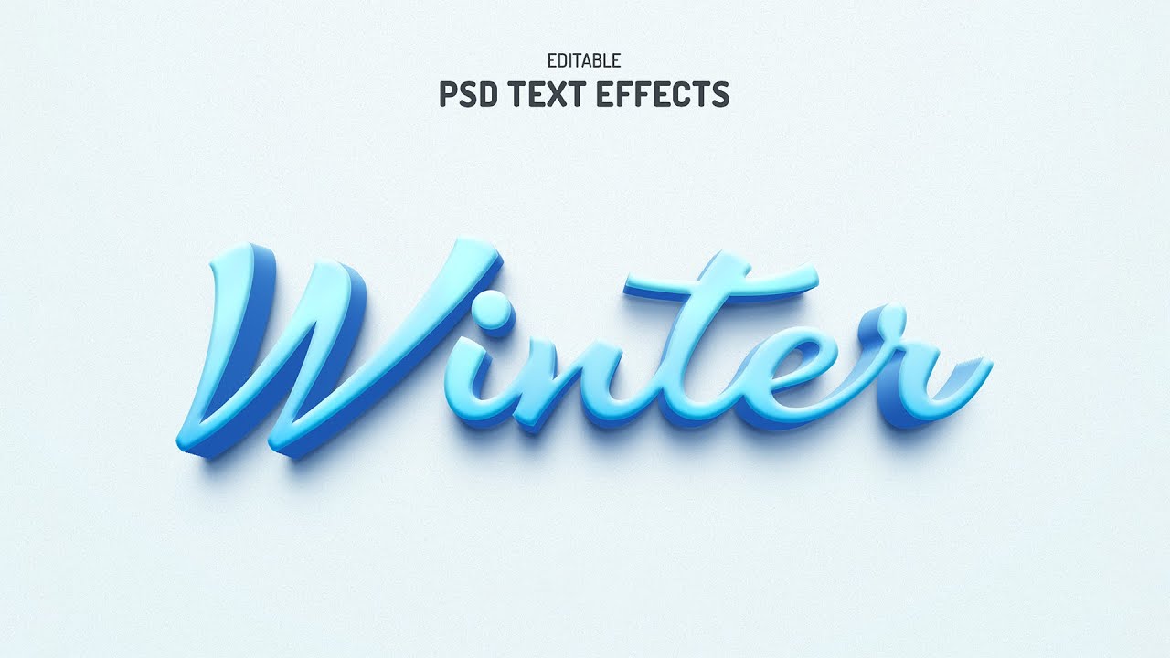 Photoshop 3d text effect tutorial - YouTube