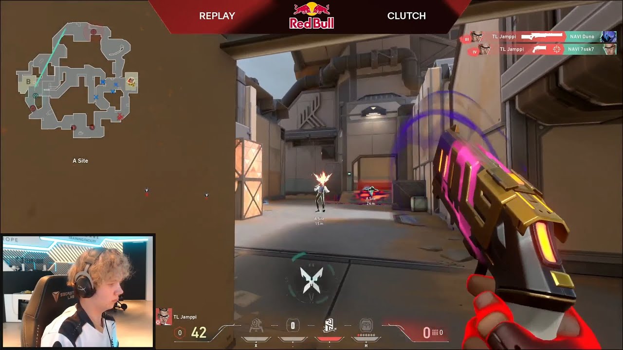 TL Jamppi Insane 1v4 Clutch 😱 | Valorant Lcq | Team Liquid Vs Navi ...
