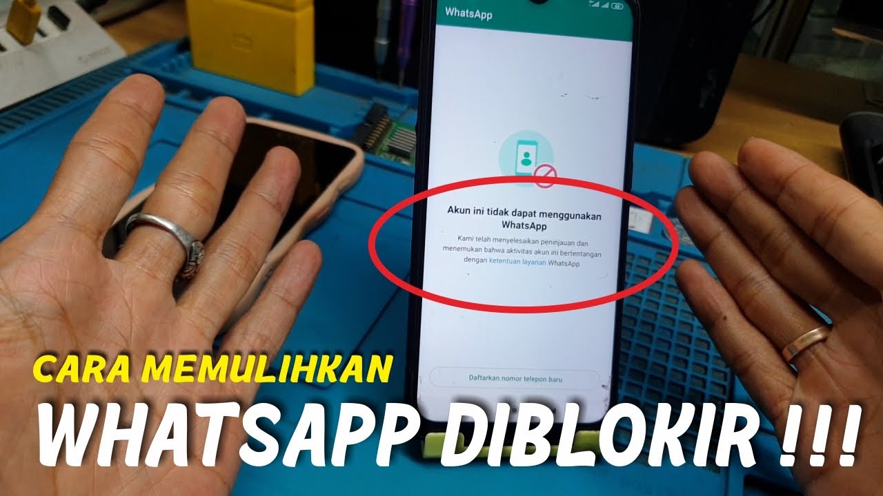 CARA MEMBUKA AKUN WHATSHAP YG DIBLOKIR SEMENTARA / PERMANEN OLEH PIHAK WHATSAPP, 2024 - YouTube