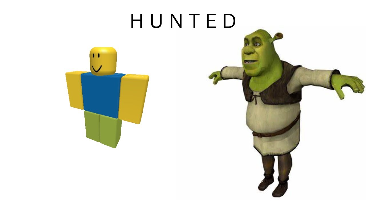 How to be hunted in Roblox - YouTube
