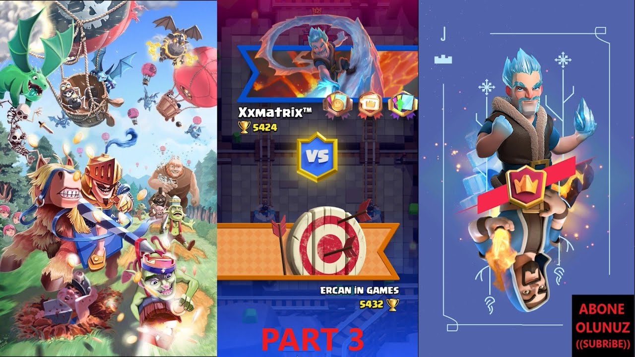 All Games-Oyun (24) Supercell Clash Royale Bölüm /Part 3 sandık ...