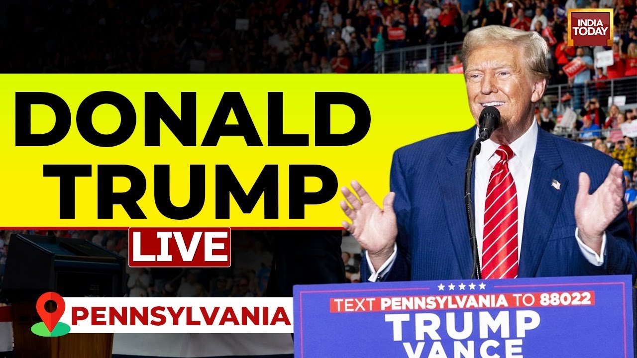 Trump Rally LIVE: Donald Trump Holds Rally In Latrobe, Pennsylvania |US ...