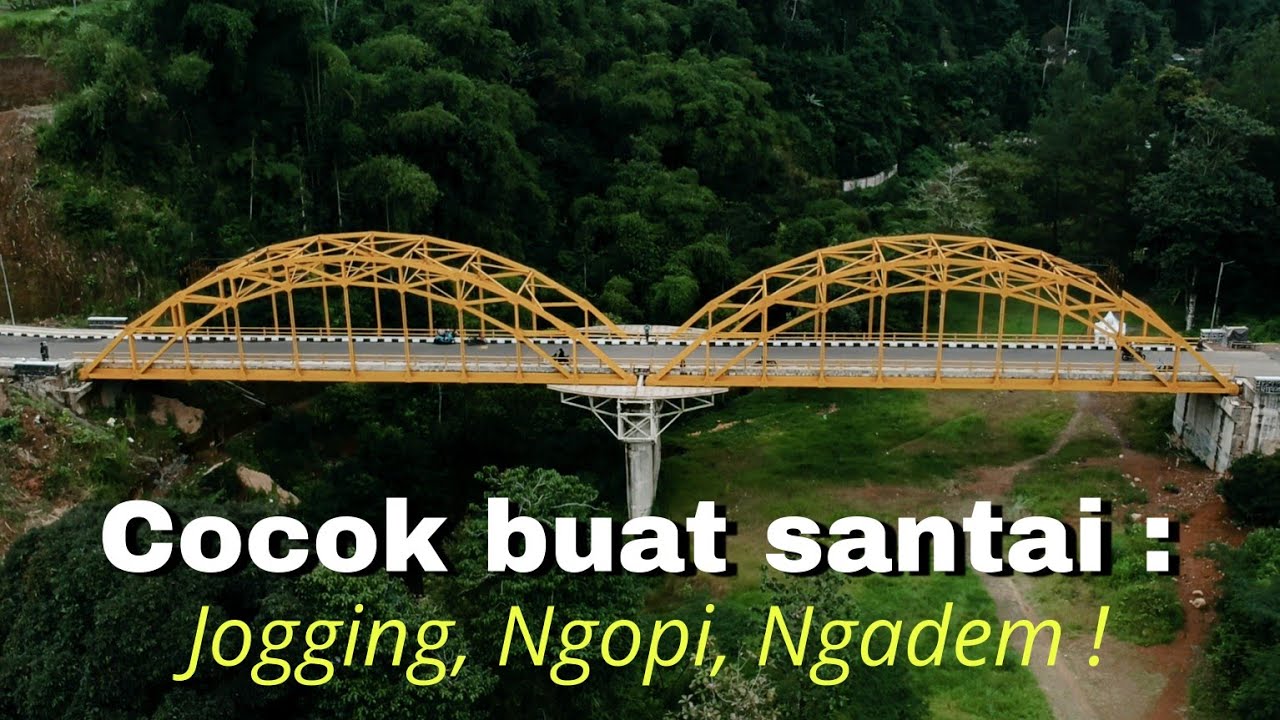 Pemandangan Jembatan eMHa Cinumpang Kadudampit - YouTube