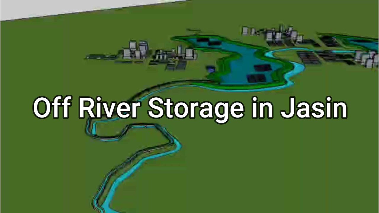 Off River Storage in Jasin - YouTube