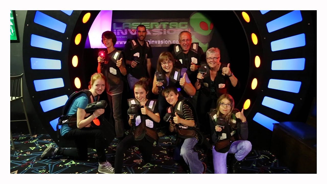 Lasertag invasion Granby - YouTube