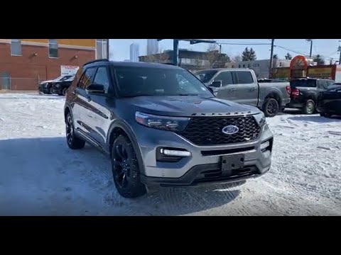 2024 Ford Explorer ST | Carbonized Grey Metallic - YouTube