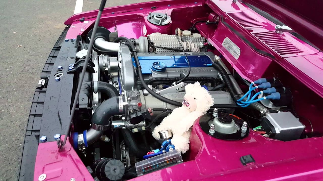 Galant colt 1972 4g63 rwd turbo. - YouTube