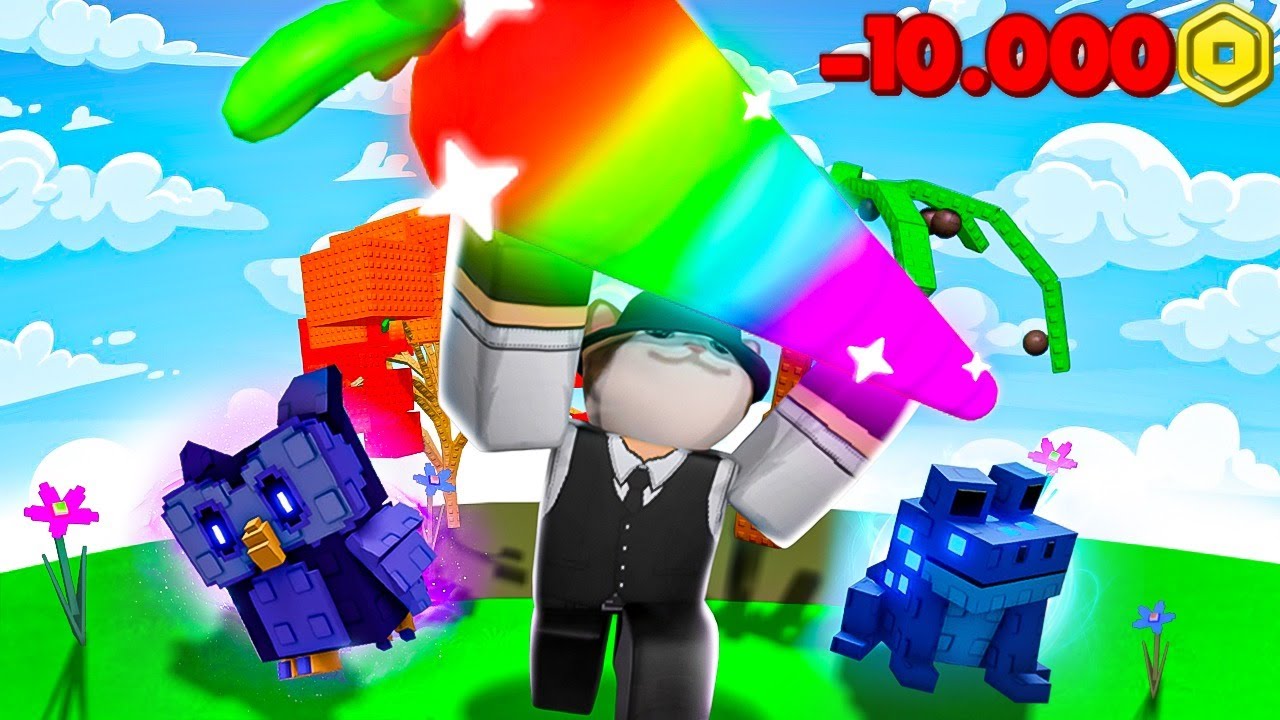 GASTE MUCHOS ROBUX para esto... GROW A GARDEN! - YouTube