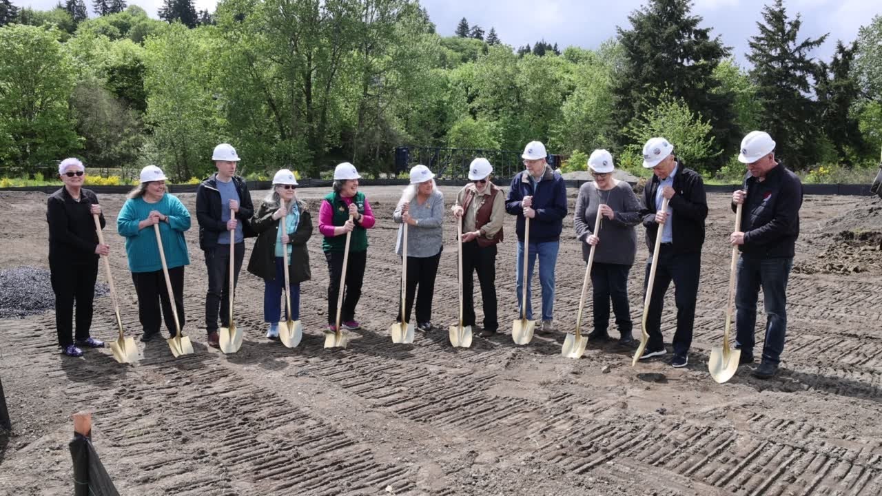 Rainier Oregon Historical Museum Groundbreaking - YouTube