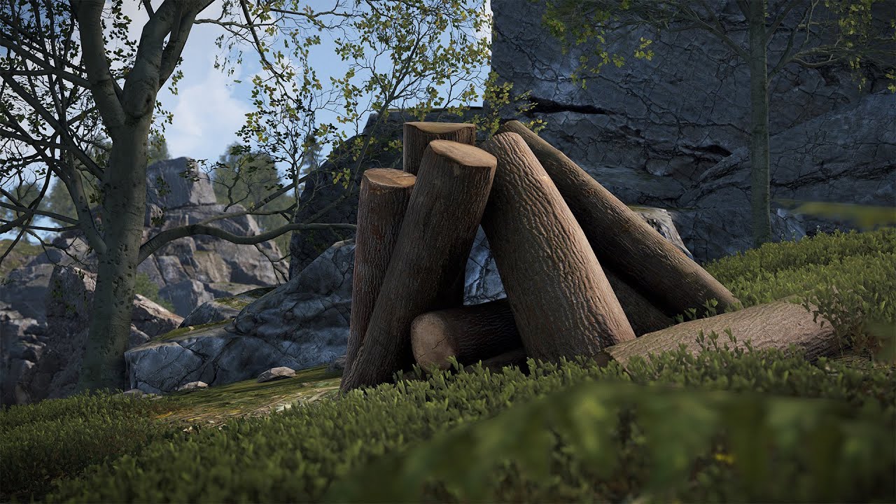Building in a overpowered God Rock on Rust - YouTube
