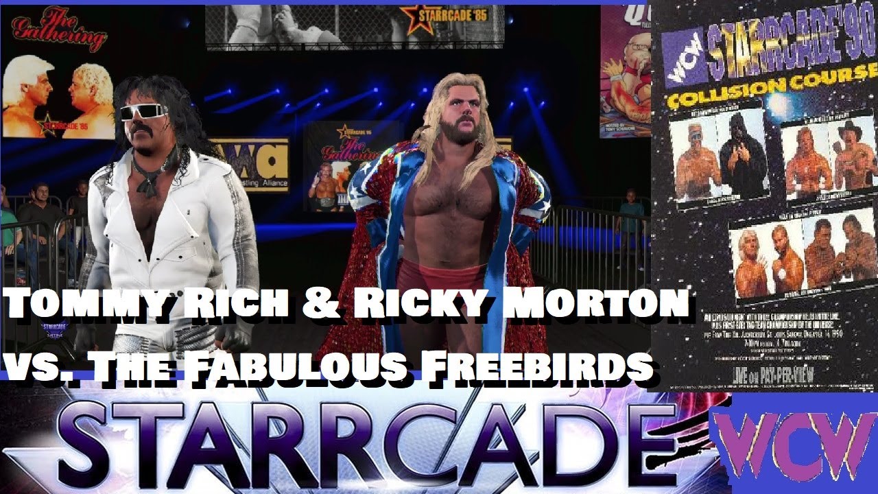 Starrcade'90 | Tommy Rich & Ricky Morton vs. The Fabulous Freebirds ...