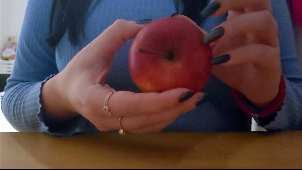 11 🍎🍐🍌🍊 Cozy Fruit Tapping | No Talking ASMR - YouTube