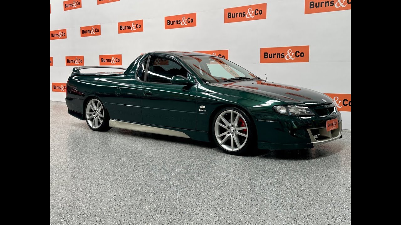 2001 Holden VU Series II LS1 Auto - YouTube