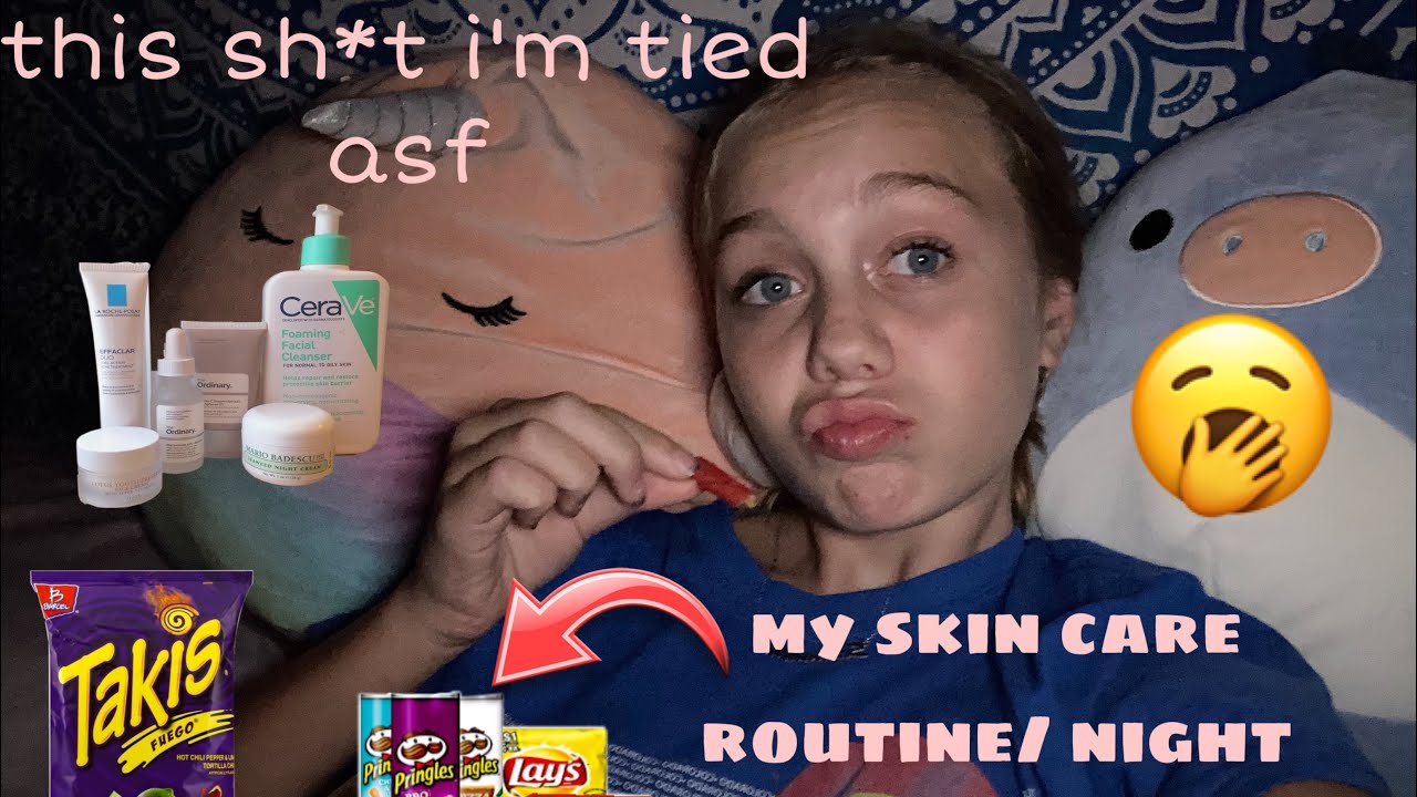 NIGHT ROUTINE/ skin care - YouTube