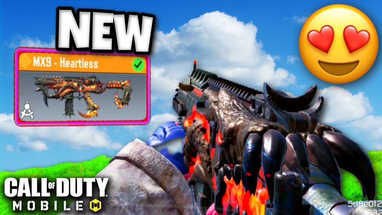 *NEW* LEGENDARY MX9 - HEARTLESS | COD MOBILE | SOLO VS SQUADS - YouTube
