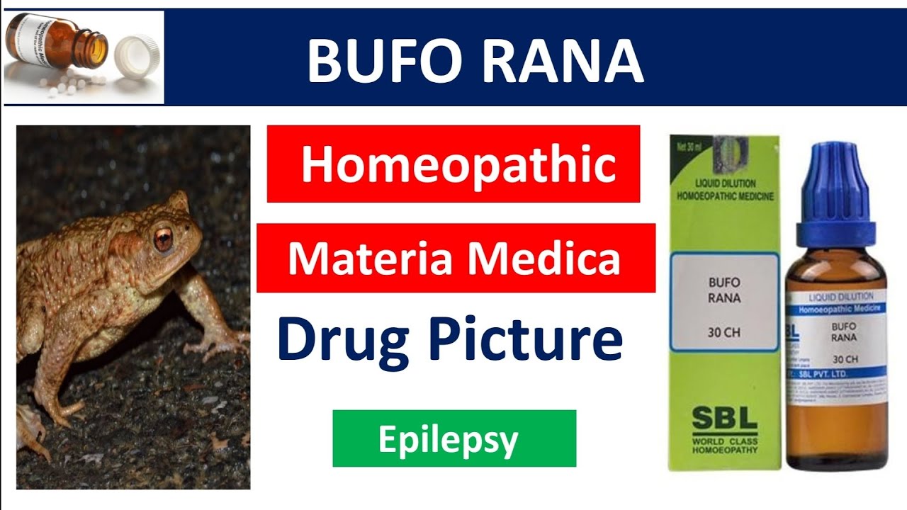 Bufo Rana Homeopathic Medicine | Drug Picture | Materia Medica #bhms # ...