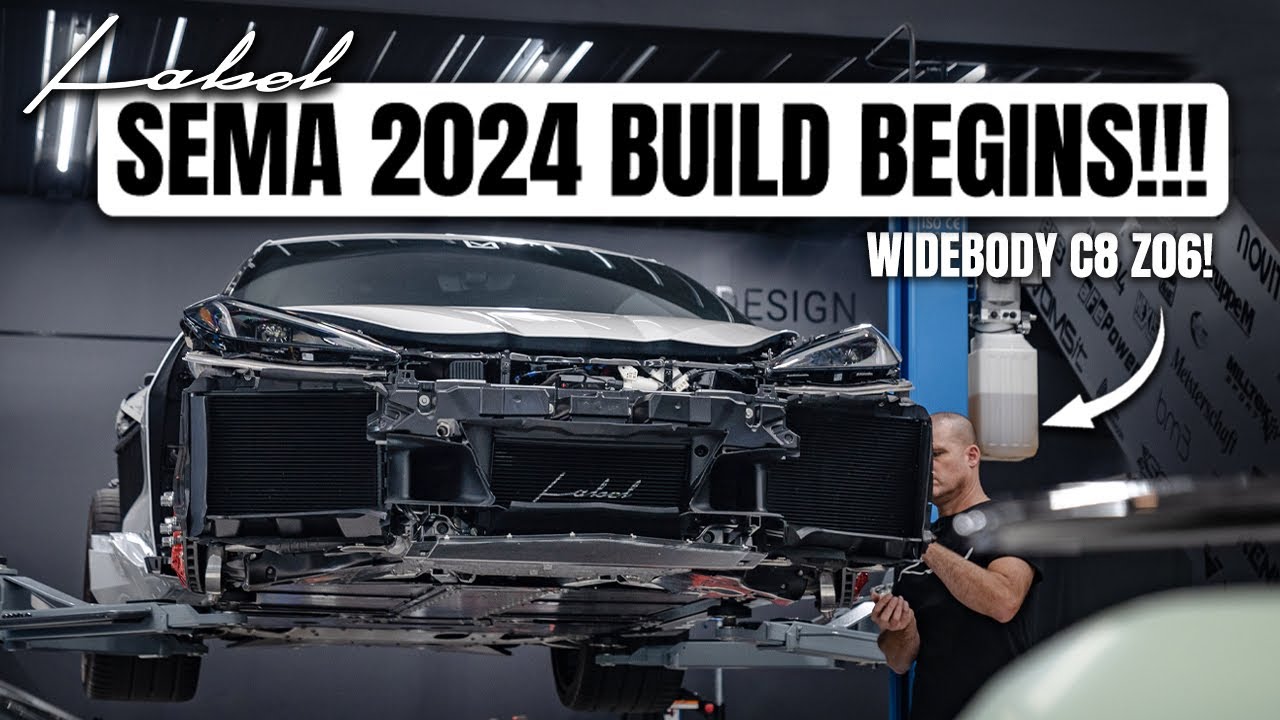 WORLD'S FIRST Carbon Fiber WIDEBODY C8 Z06 Build Starting Now! 30 DAYS ...