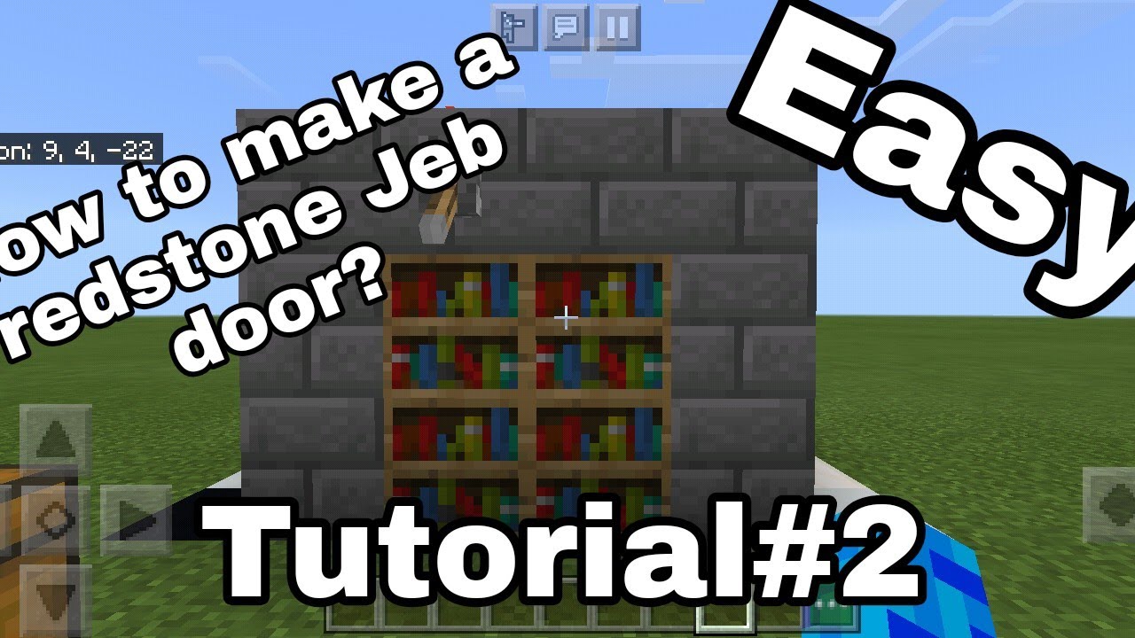 [TUTORIAL#2] How to make a redstone Jeb door? - YouTube