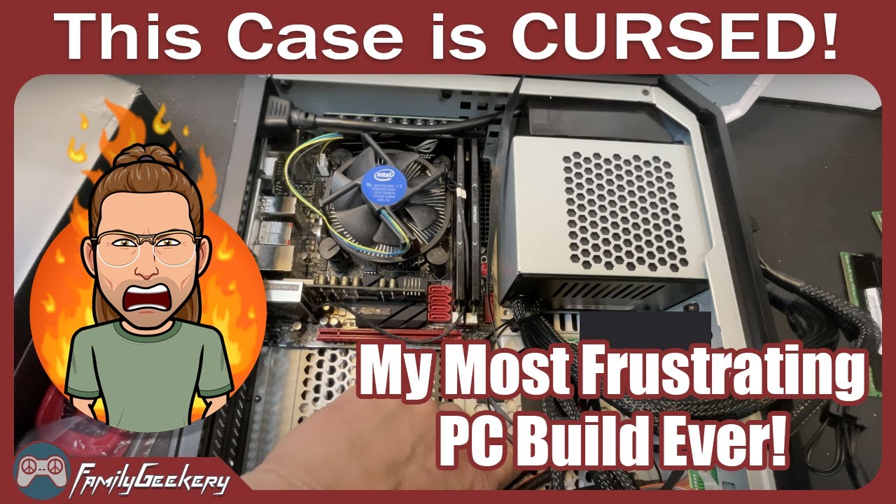This Computer Case is CURSED! My most challenging PC build. mini ITX ...
