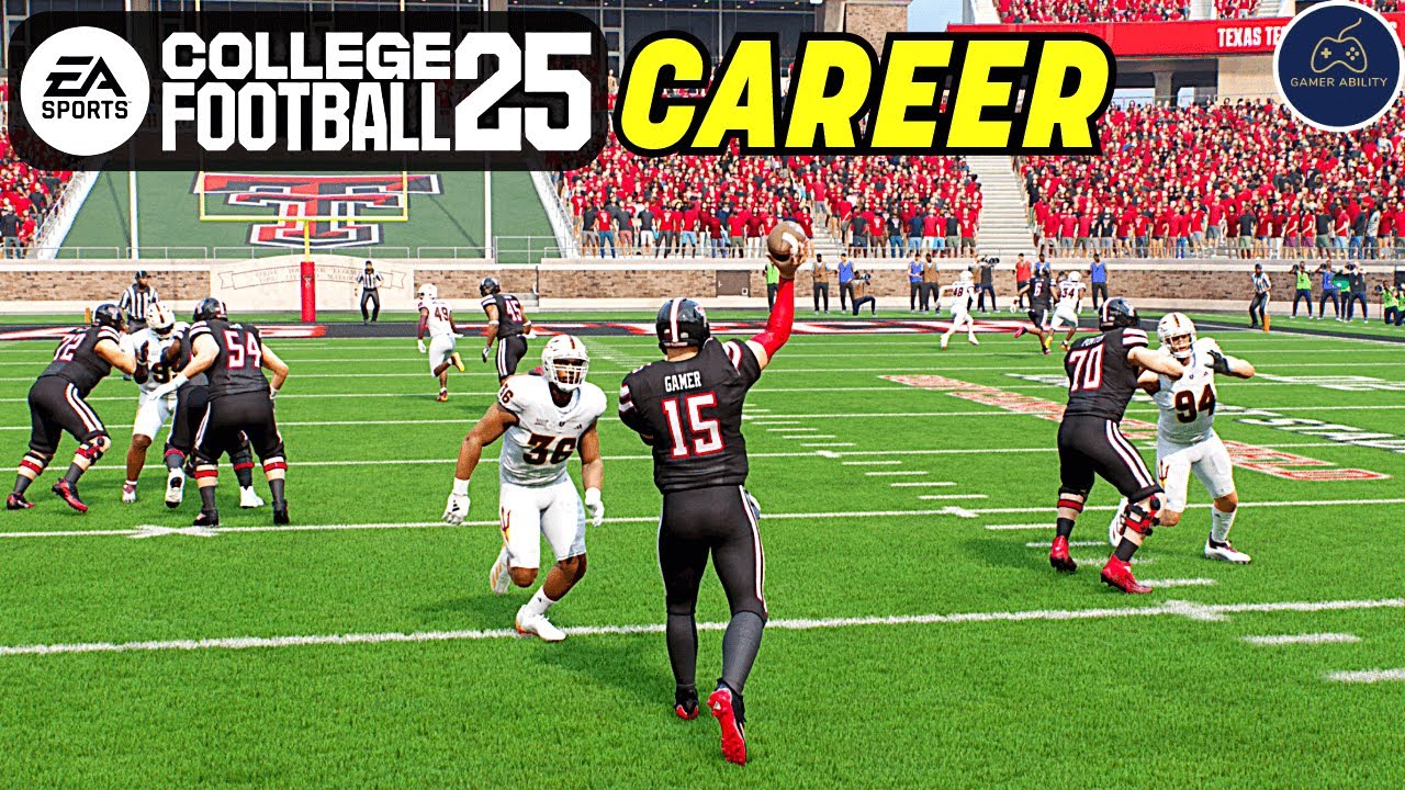 College Football 25 Road to Glory Career Mode Part 37! Texas Tech vs ...