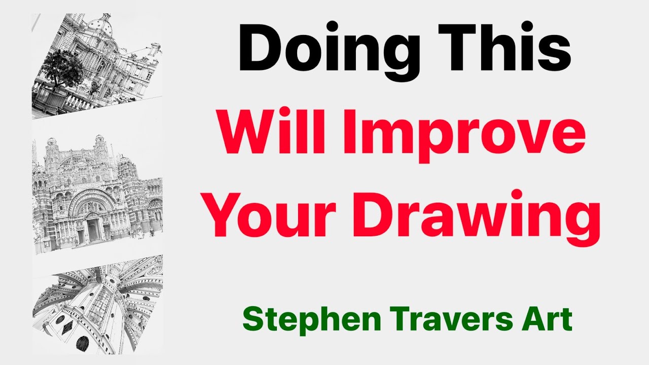 Improve Your Drawing - A Great Drawing Tip - YouTube