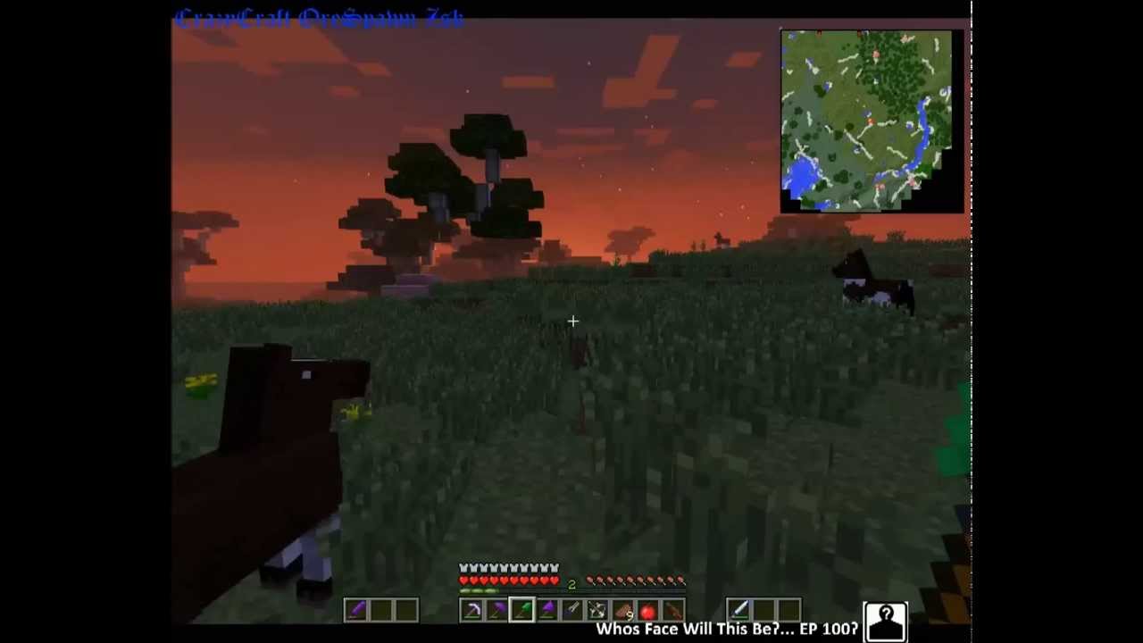 Minecraft CrazyCraft OreSpawn Modded Survival ep28 'Hercules Beetle ...