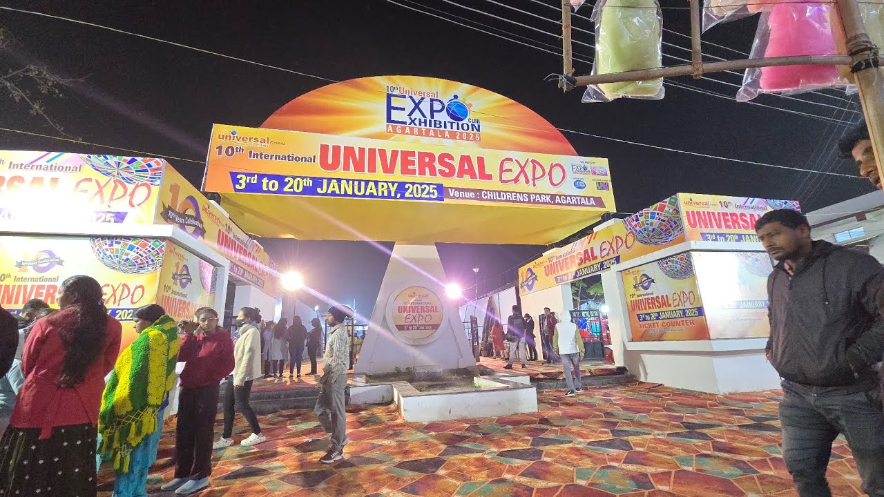 10th Universal EXPO 2025 Started At #Agartala - YouTube