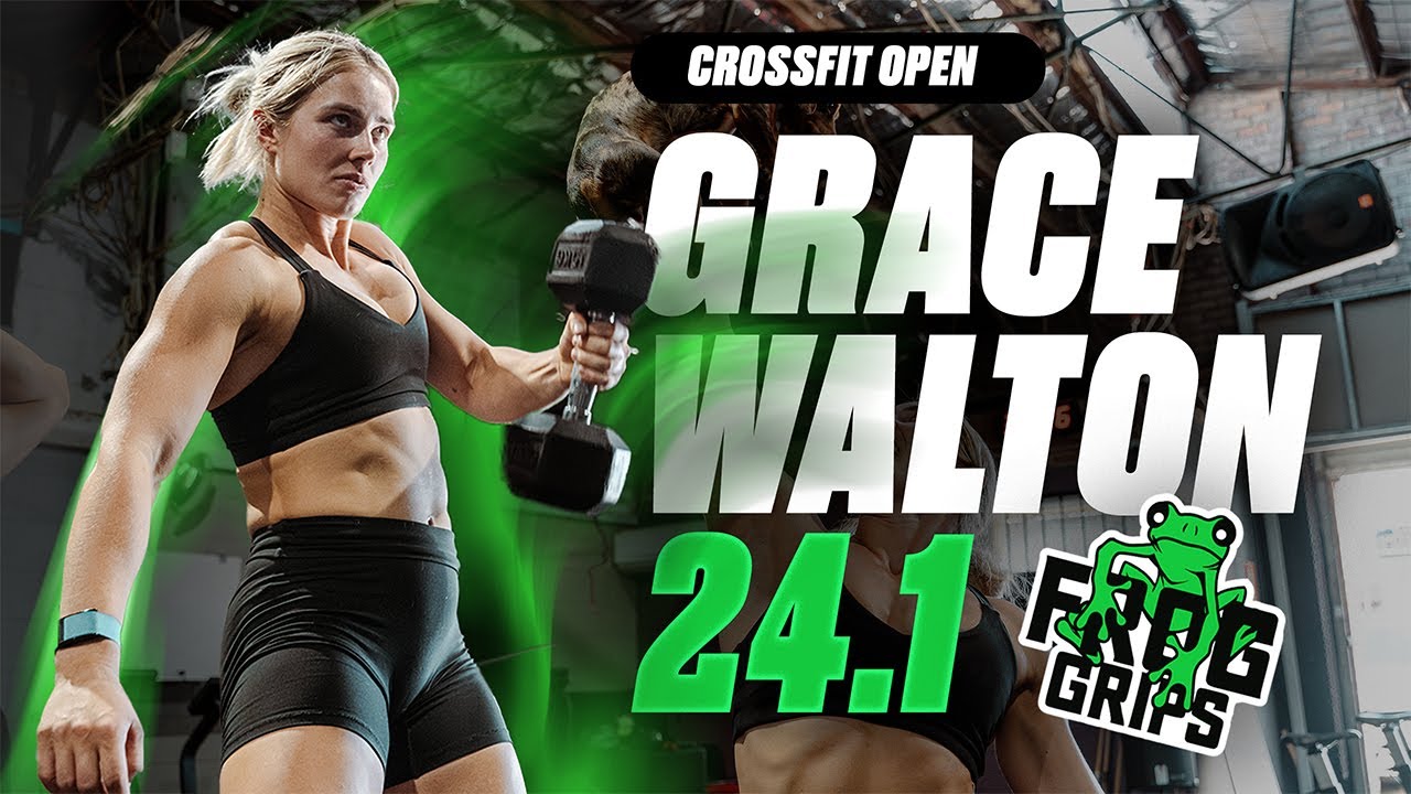 Grace Walton smashes CrossFit Games Open 24.1! - YouTube