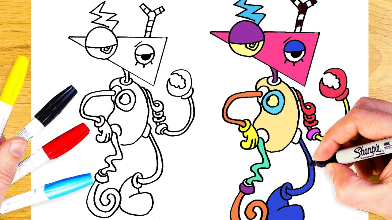 How to Draw ZOOBLE Step by Step Easy: The Amazing Digital Circus ...