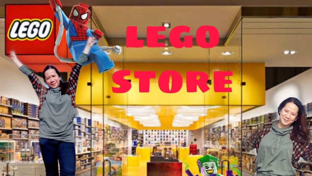 Lego Store at Festival Mall Doha City - YouTube