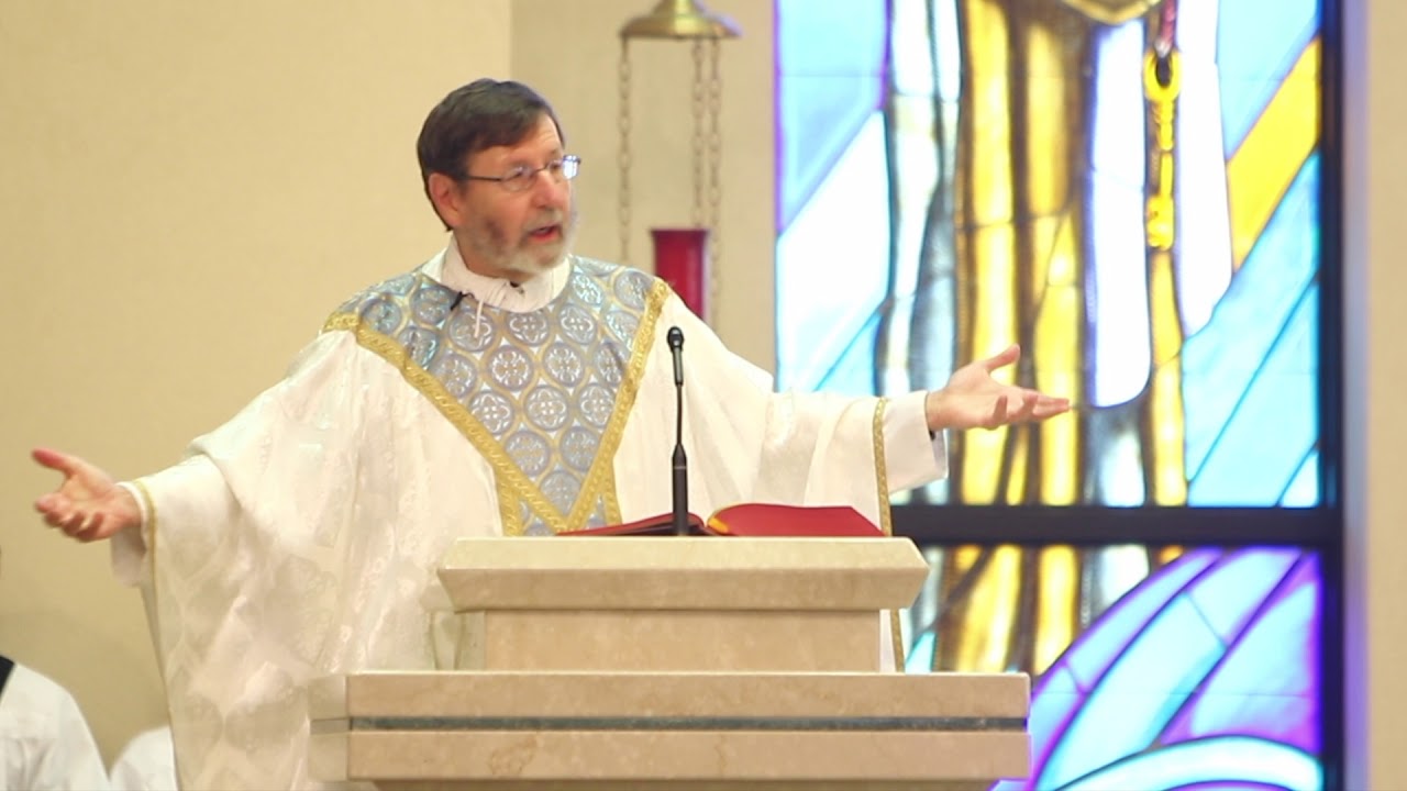Fr. Mitch Pacwa Homily 12-08-17 - YouTube