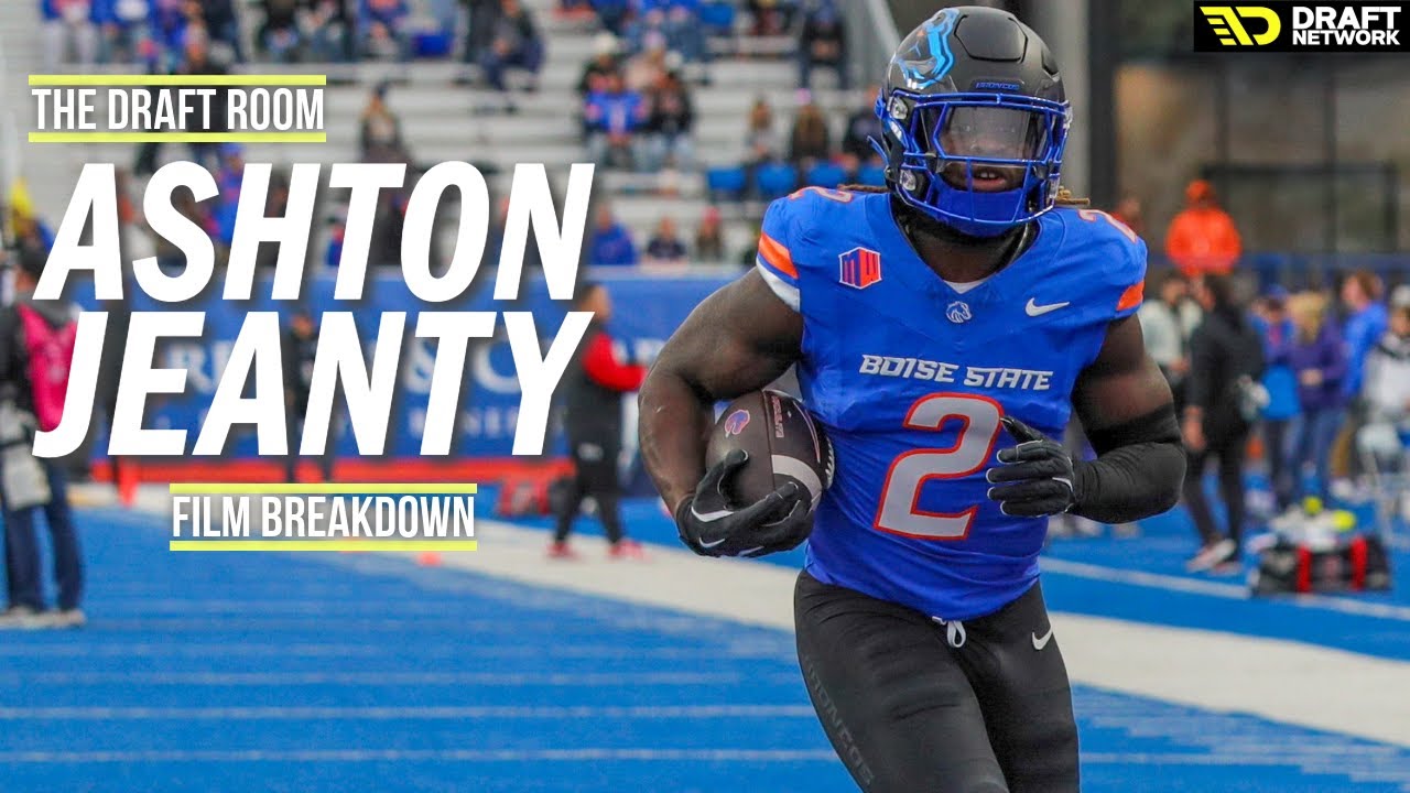 Ashton Jeanty Heisman Film Breakdown | The Draft Room - YouTube