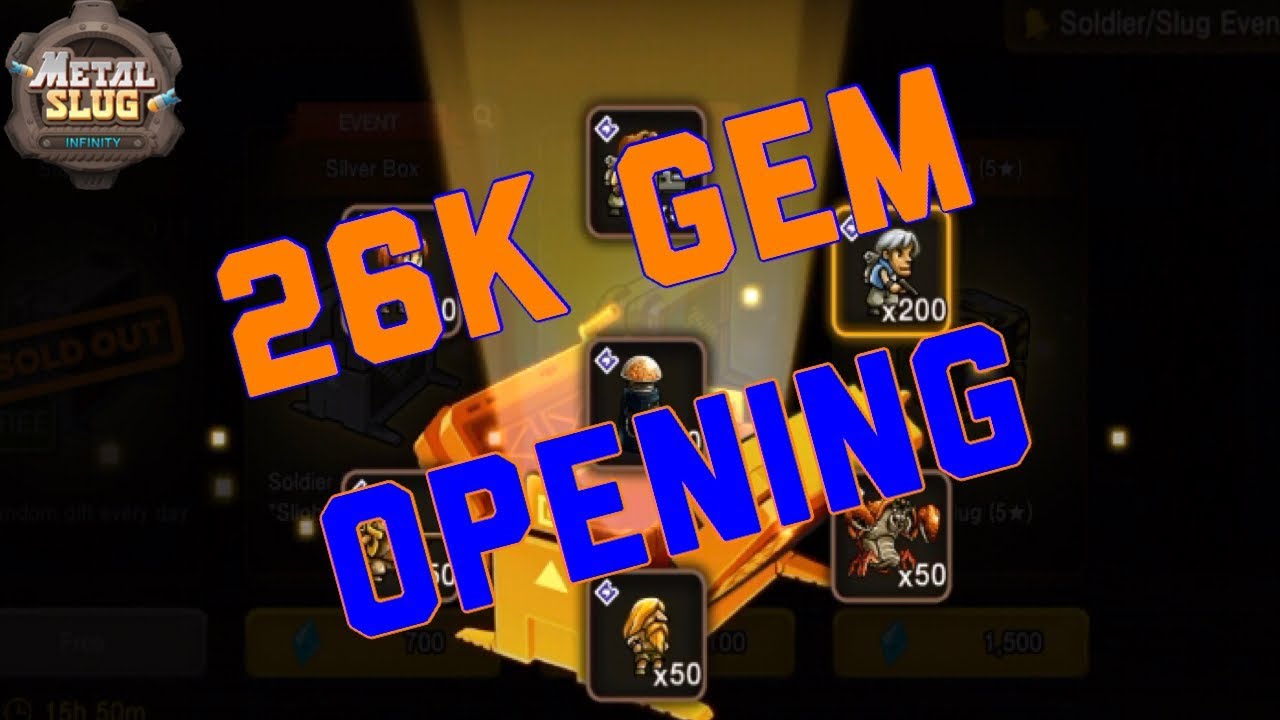 Gold Box Summoning- Metal Slug Infinity - YouTube