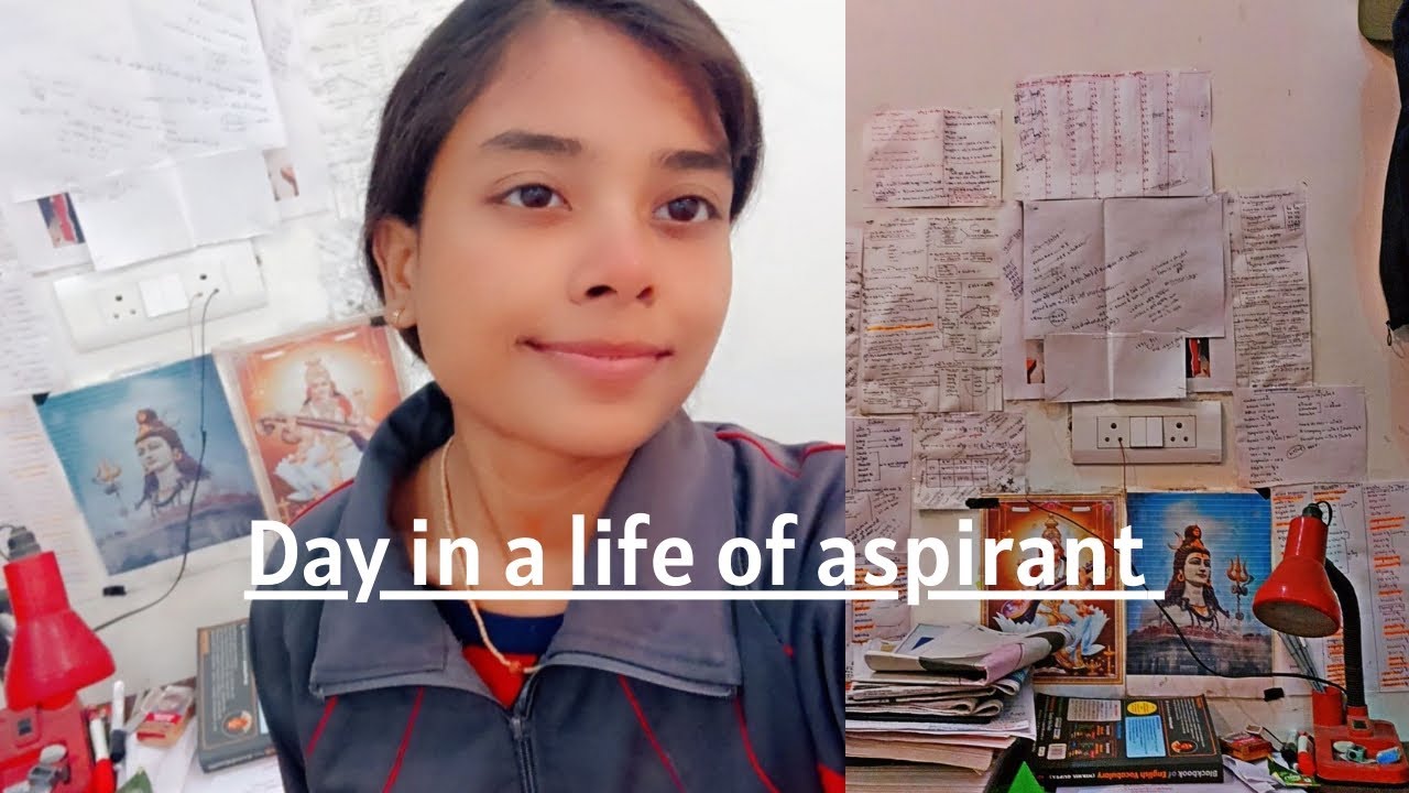 Day in a life of government job aspirant 🙏 #motivation #upsc # ...