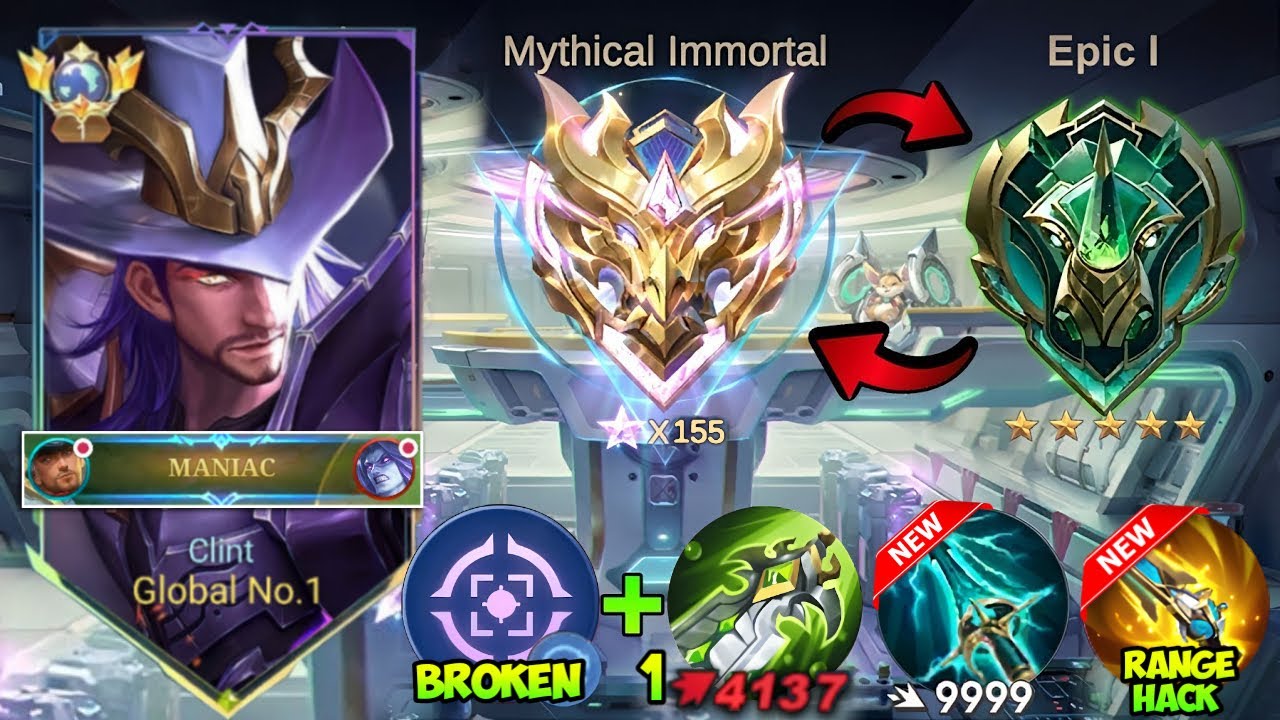 NEW SEASON BUFFED CLINT COMPLETE META BUILD TO RANK UP IN SOLO!🔥 NEW ...