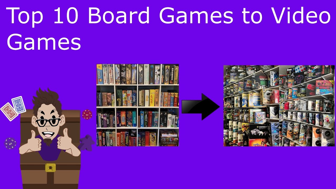 Top 10 Board Games as Video Games - YouTube