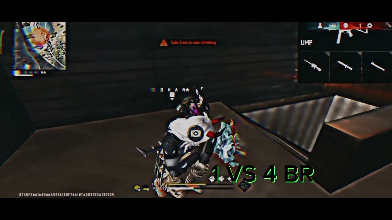 free fire geam play 1vs4 BR #freefire #gaming #old plyer supet plzz ...
